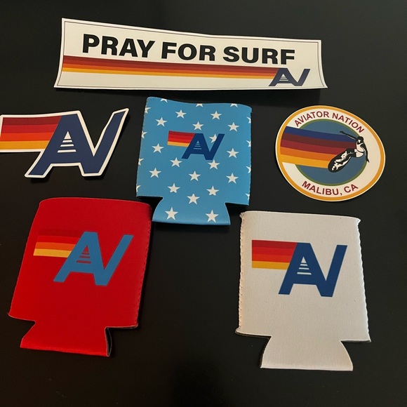Aviator Nation | Other | New Aviator Nation 4 Th Of July Koozie Bundle ...